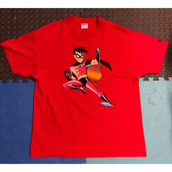 DC Comics | Shirts | Vintage Batman And Robin Shirt Xxl Tim Drake ...